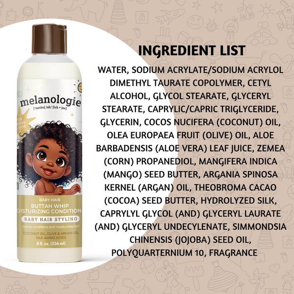 Baby Hair Buttah Whip Conditioner - Melanologie